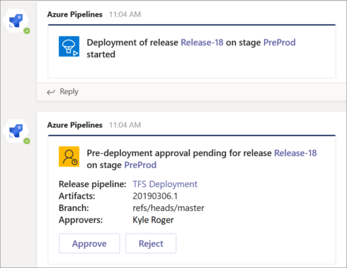 Azure Pipelines App For Microsoft Teams Will Ping You Updates On Builds • Devclass 