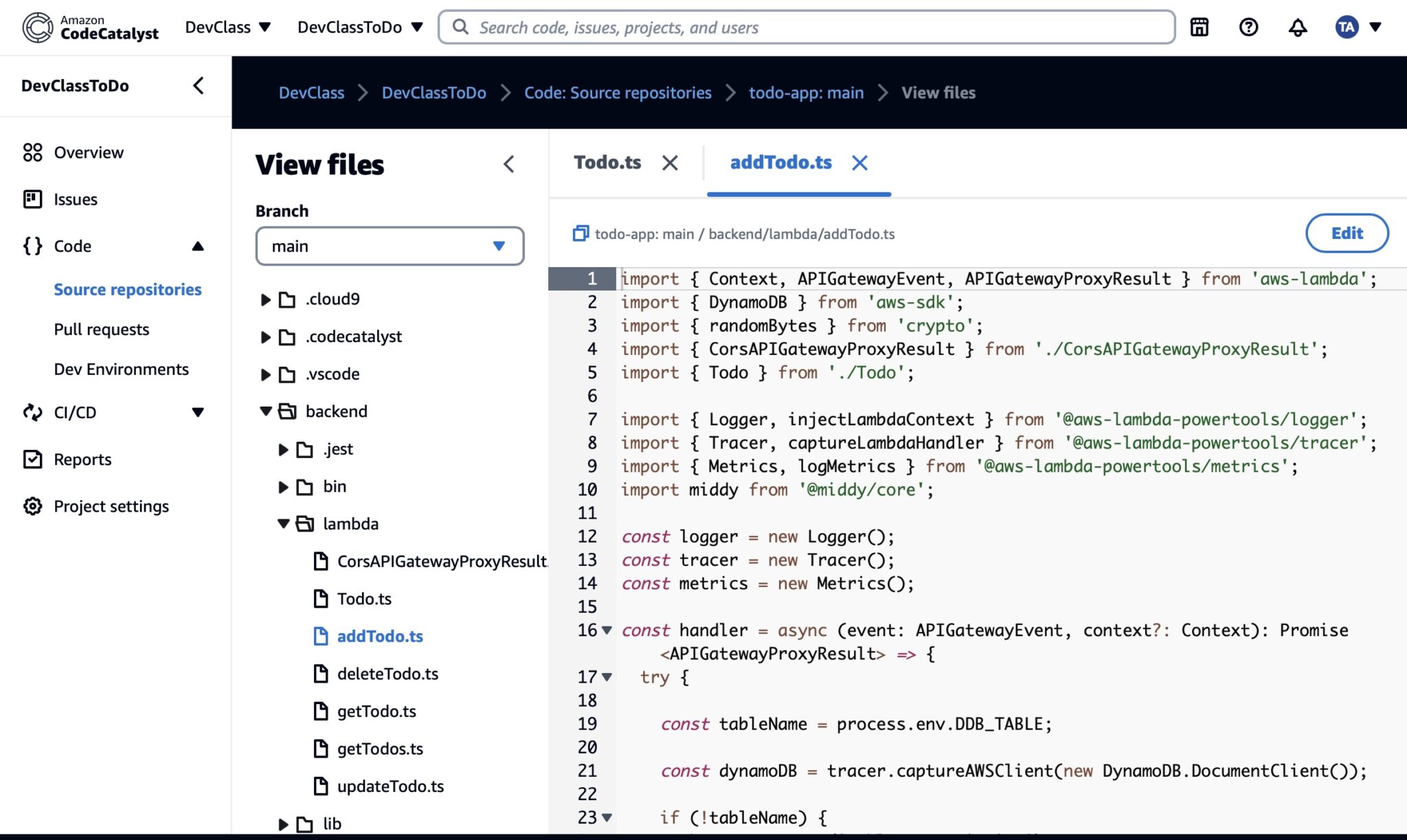 Codecatalyst Introduced At Reinvent One Stop Devops For Aws On Aws