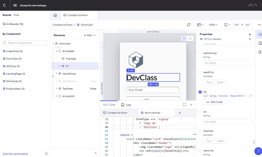 Wix Previews Codux A Visual Design Tool For React • Devclass