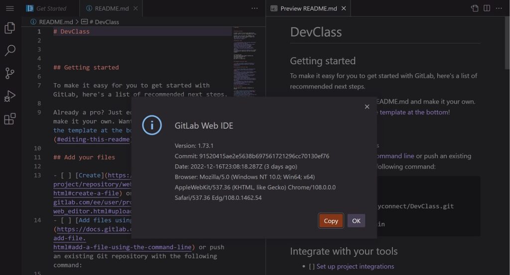 GitLab Goes Public With Web IDE Beta Based On Visual Studio Code DEVCLASS
