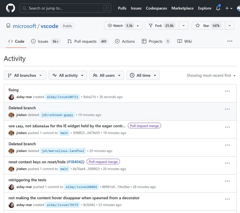 GitHub Activity View now shows all pushes in single view, elicits mixed ...