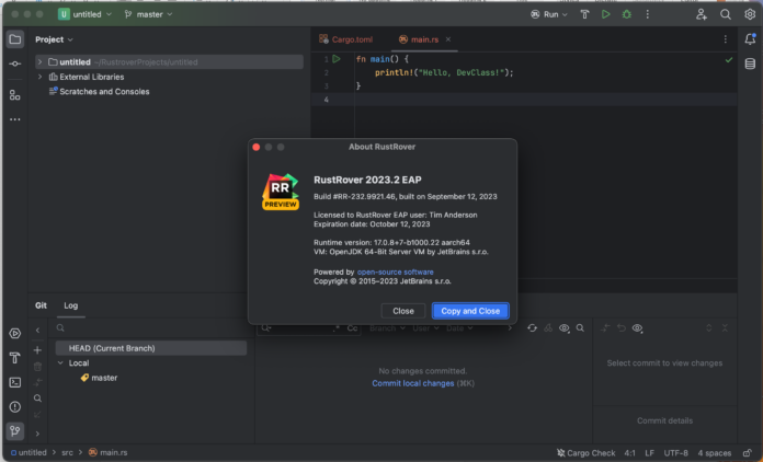 Jetbrains Introduces Rustrover Ide Abandons Open Source Rust Plugin • Devclass