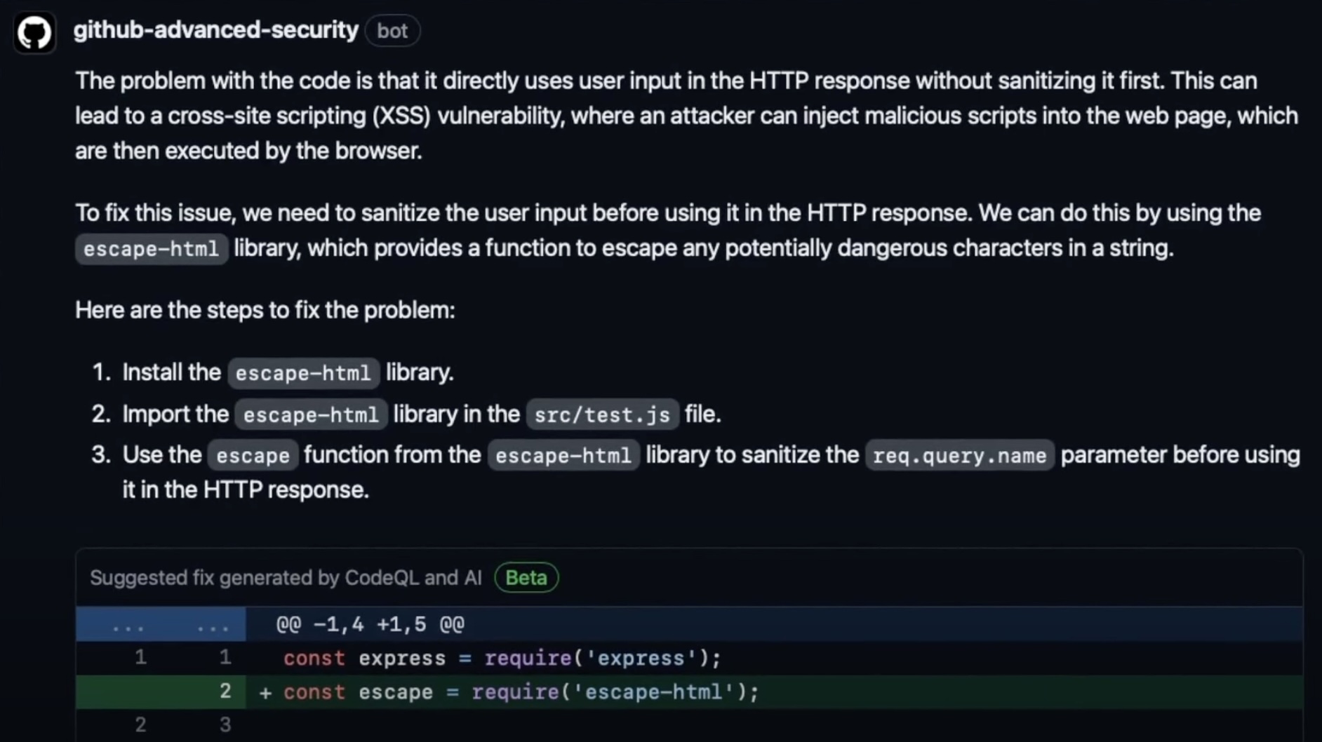 GitHub autofix progresses to public beta: insecure code corrected with AI, but only for ...