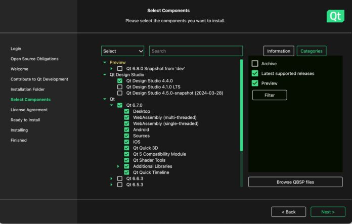 Qt 67 And Qt Creator 13 Released With Variable Fonts Improved C20 Support And More • Devclass