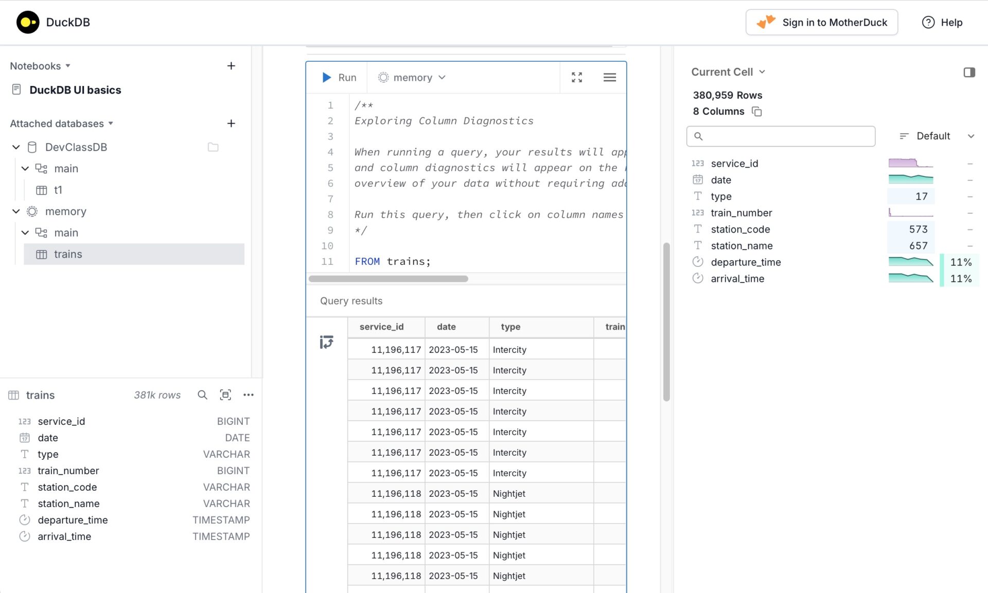DuckDB project releases Local web UI, but not as open source • DEVCLASS
